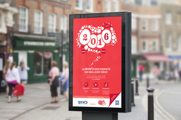 Print - Voeux 2016 - Stivo - Cergy-Pontoise (95)